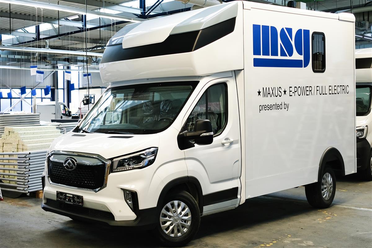 Besuchen Sie den ersten vollelektrischen MSG-Truck in Hohen Wieschendorf beim CSI4 ...